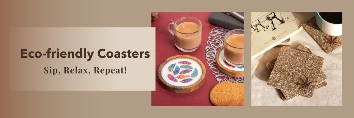 Eco-friendly Coasters | Brown Living™