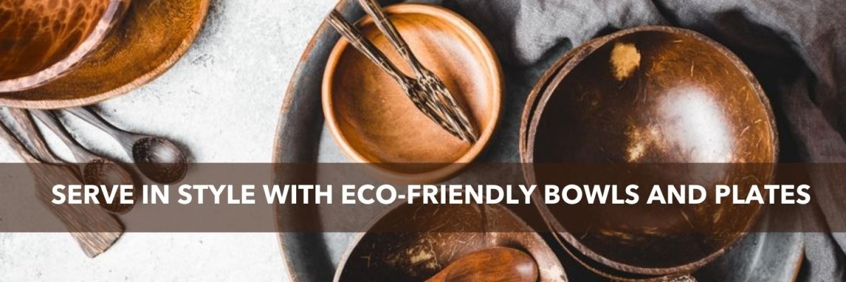 Plates And Bowls on Brown Living™