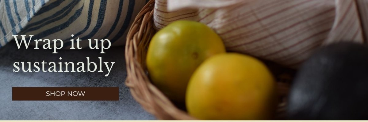 Reusable Beeswax Food Wraps on Brown Living™