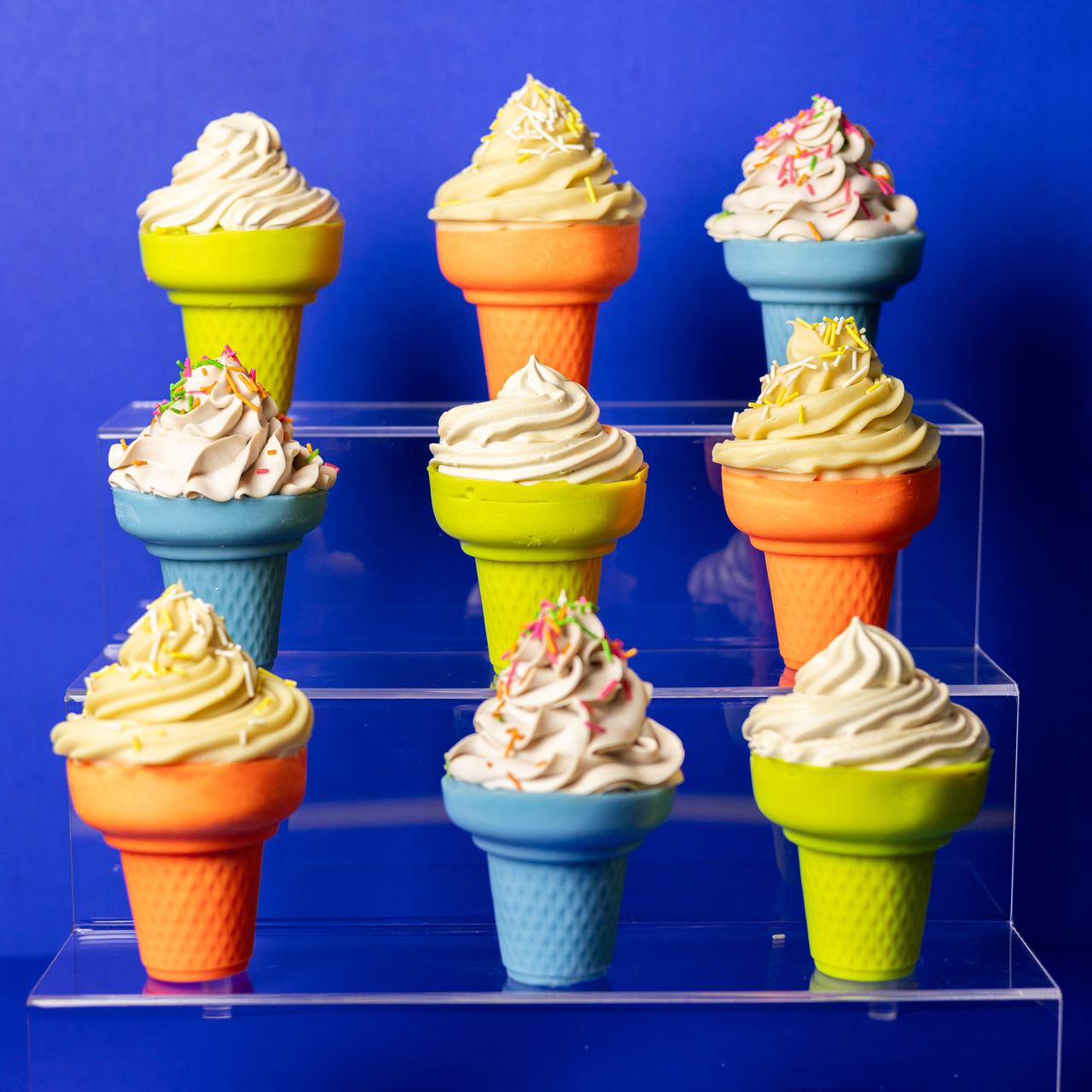 Ice Cream Cone Soaps- Fun and Playful Handmade Bath Soaps | Body Soap ...
