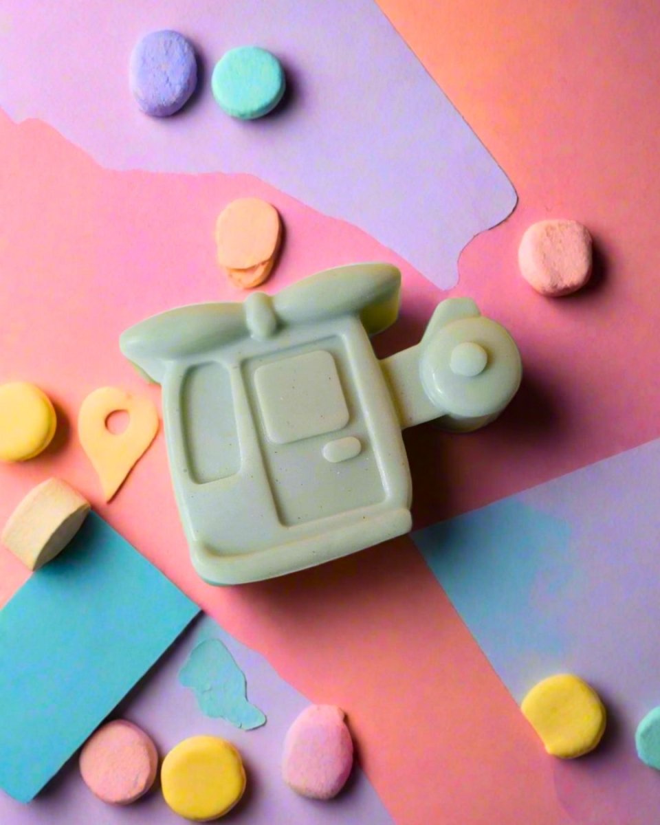 Buy Sustainable Kids Helicopter Shaped Goat Milk Shea Butter Soap Bar ...