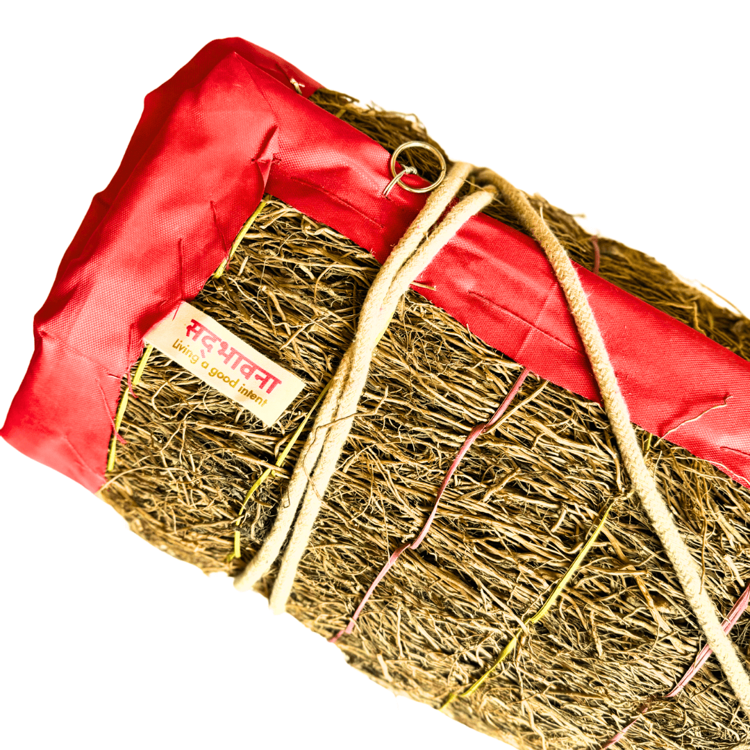 Life Vetiver Curtains Roots Of Khus Grass 3x6 Ft Natural Curtain ...