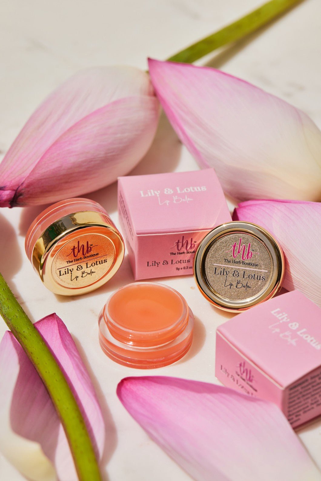 Buy Sustainable Lily & Lotus Lip Balm- 9g on Brown Living™