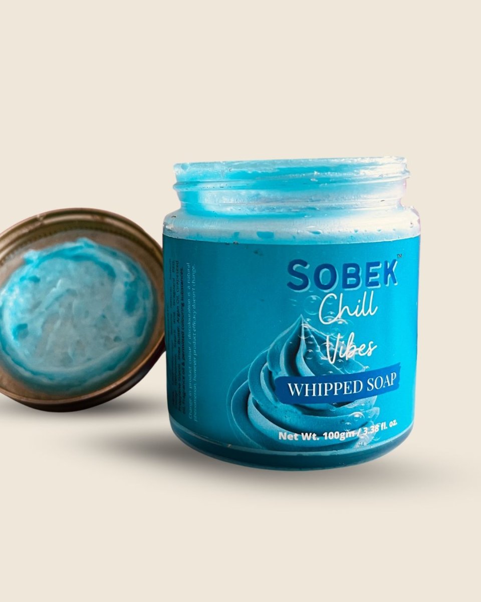 Chill Vibes Blue Whipped Cream Soap and Body Wash | Body Soap by Sobek ...