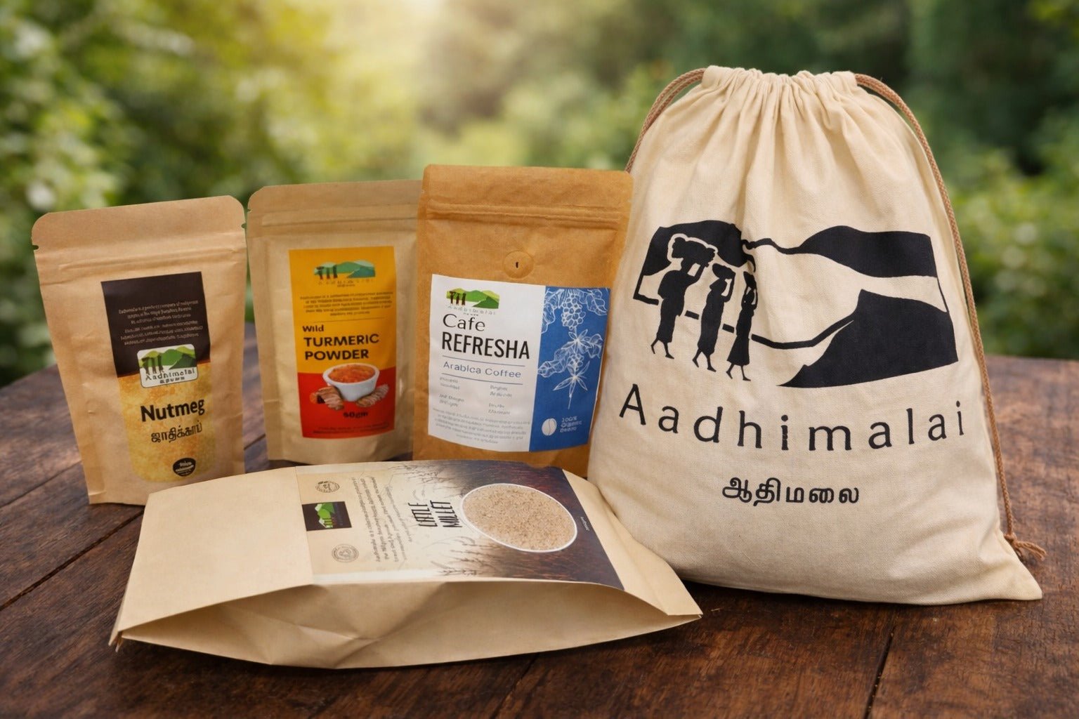 Wellness Gift Bag_Zero-Waste Home Essentials Combo (Pack of 4) by ...