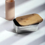 Bamboo Lid Stainless Steel Lunch Box | Bento Box | Tiffin by The Bamboo ...